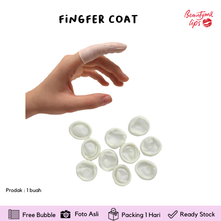 ECER Sarung jari karet / Finger coat / Alice dental / finger coat / cot ...