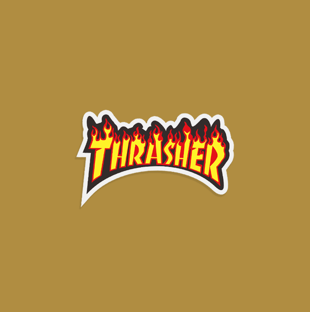 Sticker Graftac - Thrasher - STIKER AESTHETIC LAPTOP HP, Helm, Tambler ...