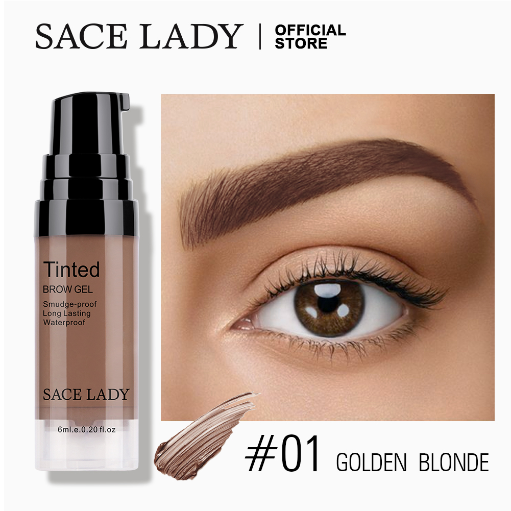SACE LADY Alis Tahan Air Tahan Lama Gel Alis Mata Make Up Kosmetik 6 ...