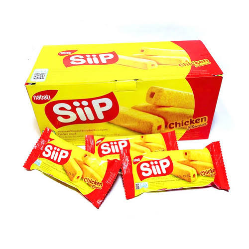 Snack Siip Bites Nabati Rasa Ayam (1 Box 20 pcs x 5gr) cemilan murah ...