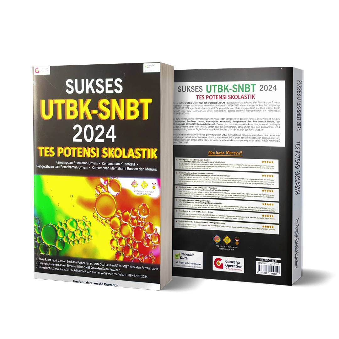 Buku Sukses UTBK SNBT 2024 Tes Literasi Tes Potensi Skolastik By Tim ... Buku Sukses UTBK SNBT 2024 Tes Literasi Tes Potensi Skolastik By Tim ...