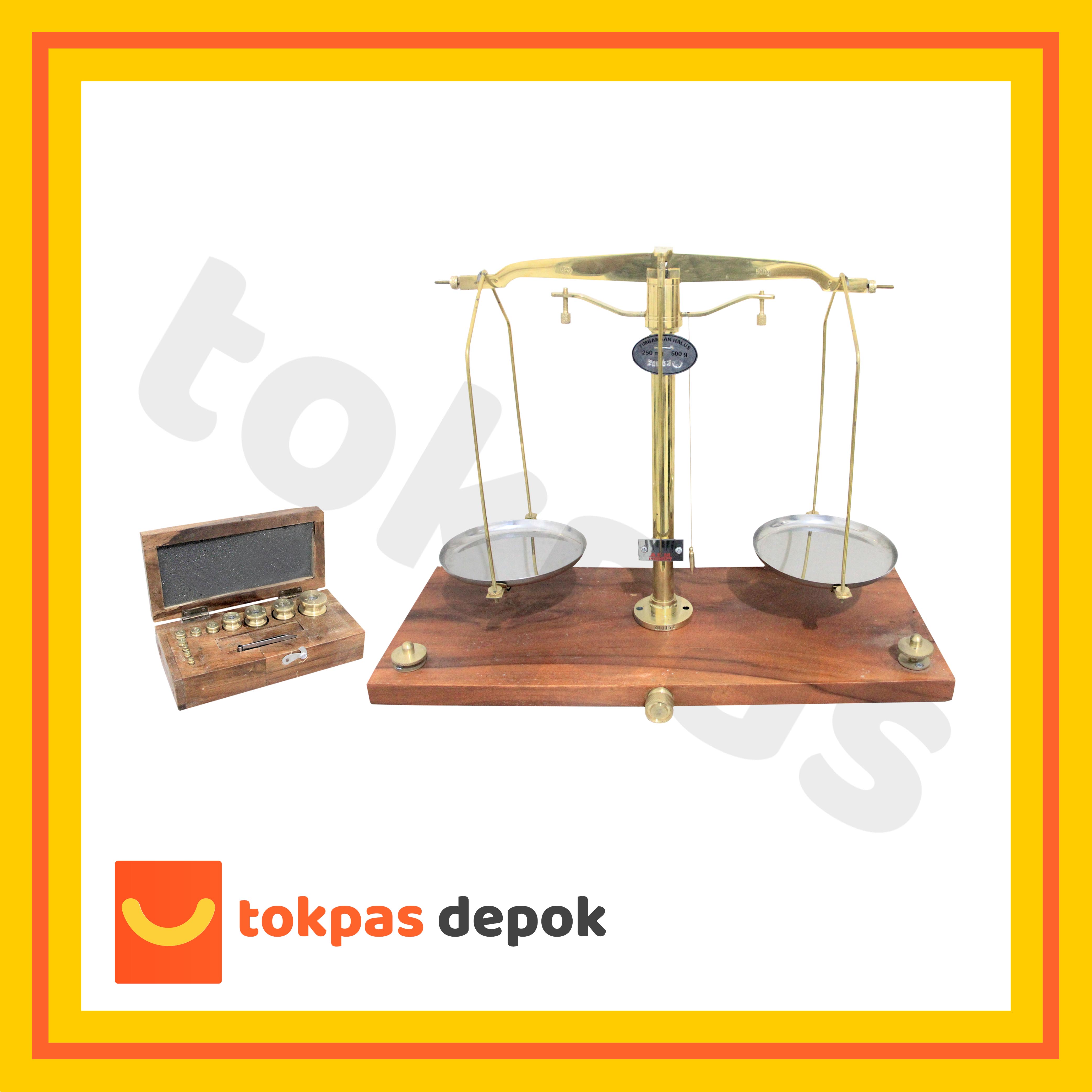 Neraca / Timbangan Farmasi Obat Apotek Merek APM Kapasitas 500 gr ...