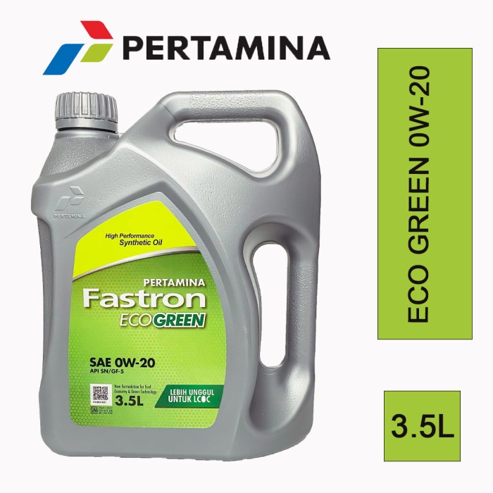 Pertamina Fastron Eco 0w-20 3,5 Liter | Lazada Indonesia
