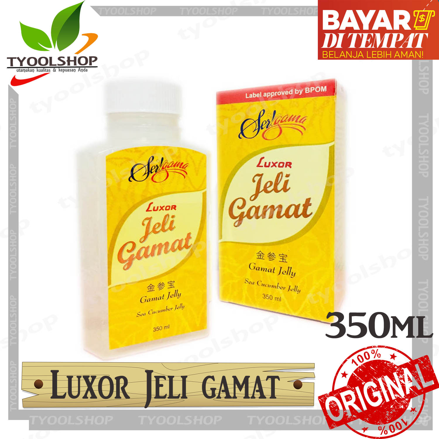 Jelly Gamat Luxor 350 ml Original Jeli sea cucumber | Lazada Indonesia