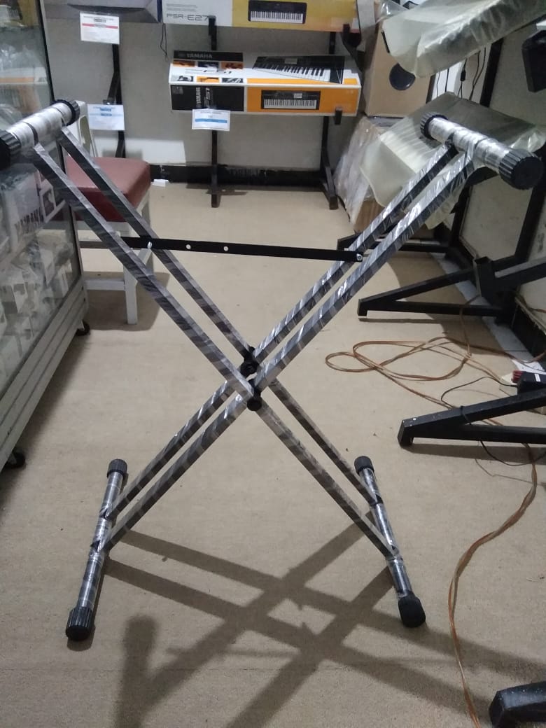 Stand / Meja Keyboard & Piano Elektrik Tipe Double X Lebih Kuat Kokoh ...