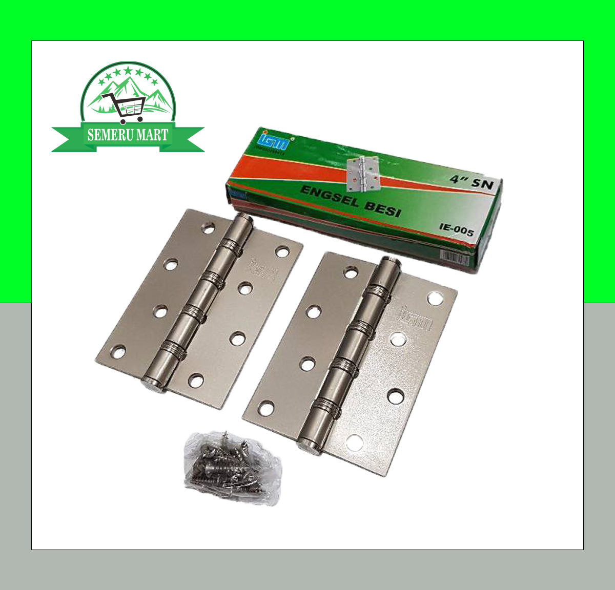 Engsel Pintu Besi ukuran 3/4 inch | Lazada Indonesia