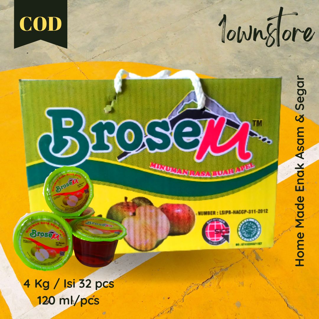 Sari Apel Batu Oleh Oleh Khas Kota Malang BROSEM | Lazada Indonesia