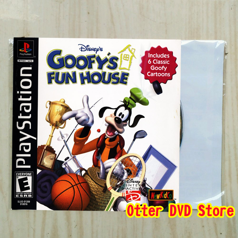 Kaset CD Game Ps1 Ps 1 Disney's Goofys Disney Goofy Fun House | Lazada ...