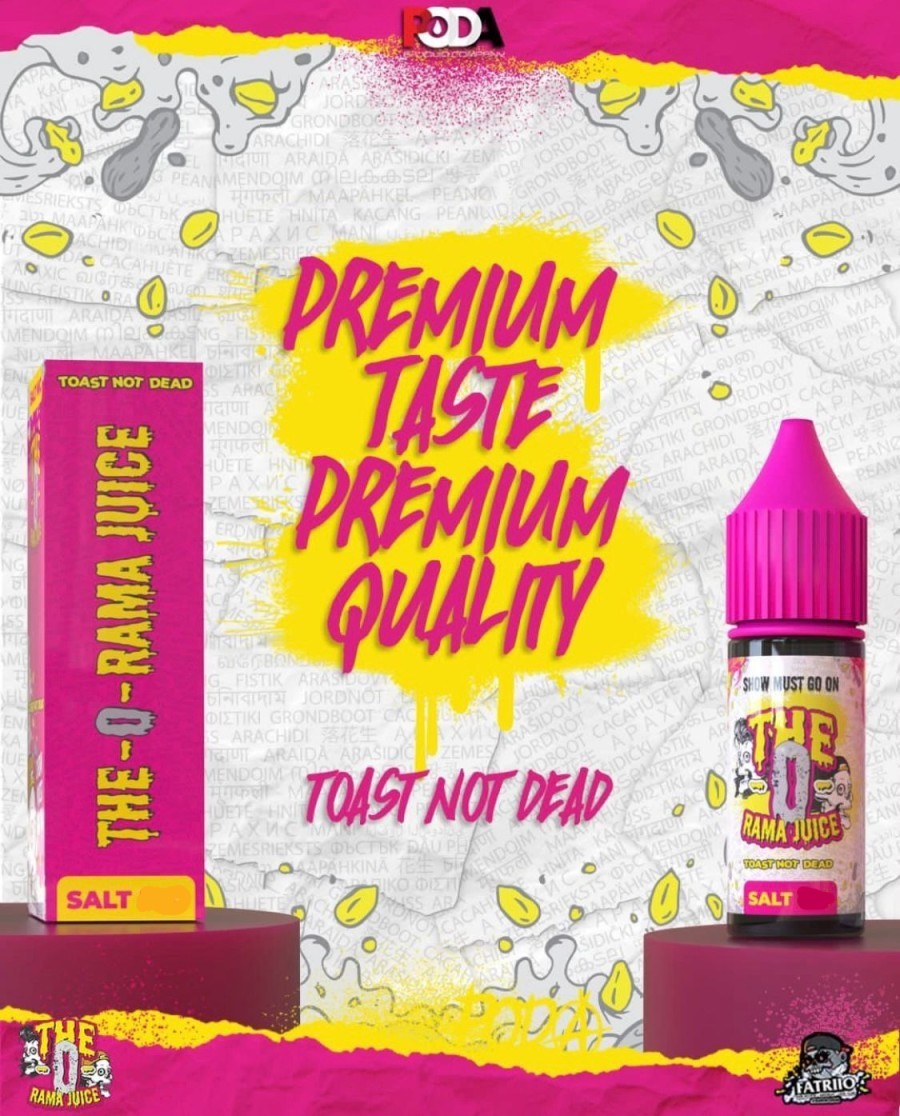 The O Rama Juice V2 Toast Not Dead Salt | Lazada Indonesia