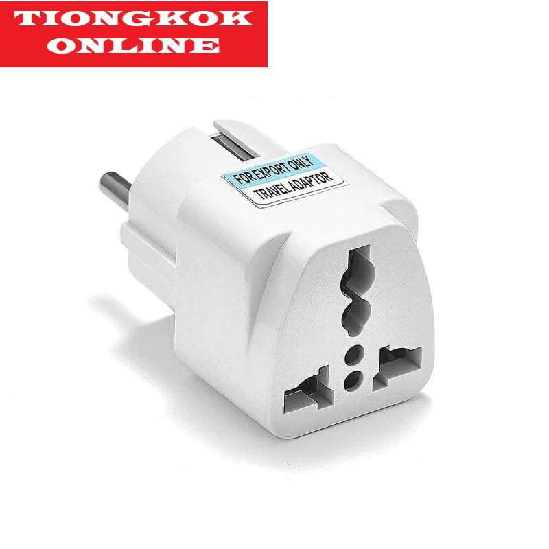 Adaptor Travel Kaki 3 ke kaki 2 / Adapter Unive | Lazada Indonesia Adaptor Travel Kaki 3 ke kaki 2 / Adapter Unive | Lazada Indonesia