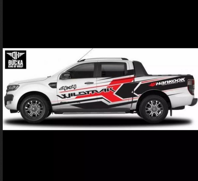 Stiker Mobil Ranger stiker 4x4 Stiker Wildtrak Stiker Mobil Ford Ranger ...
