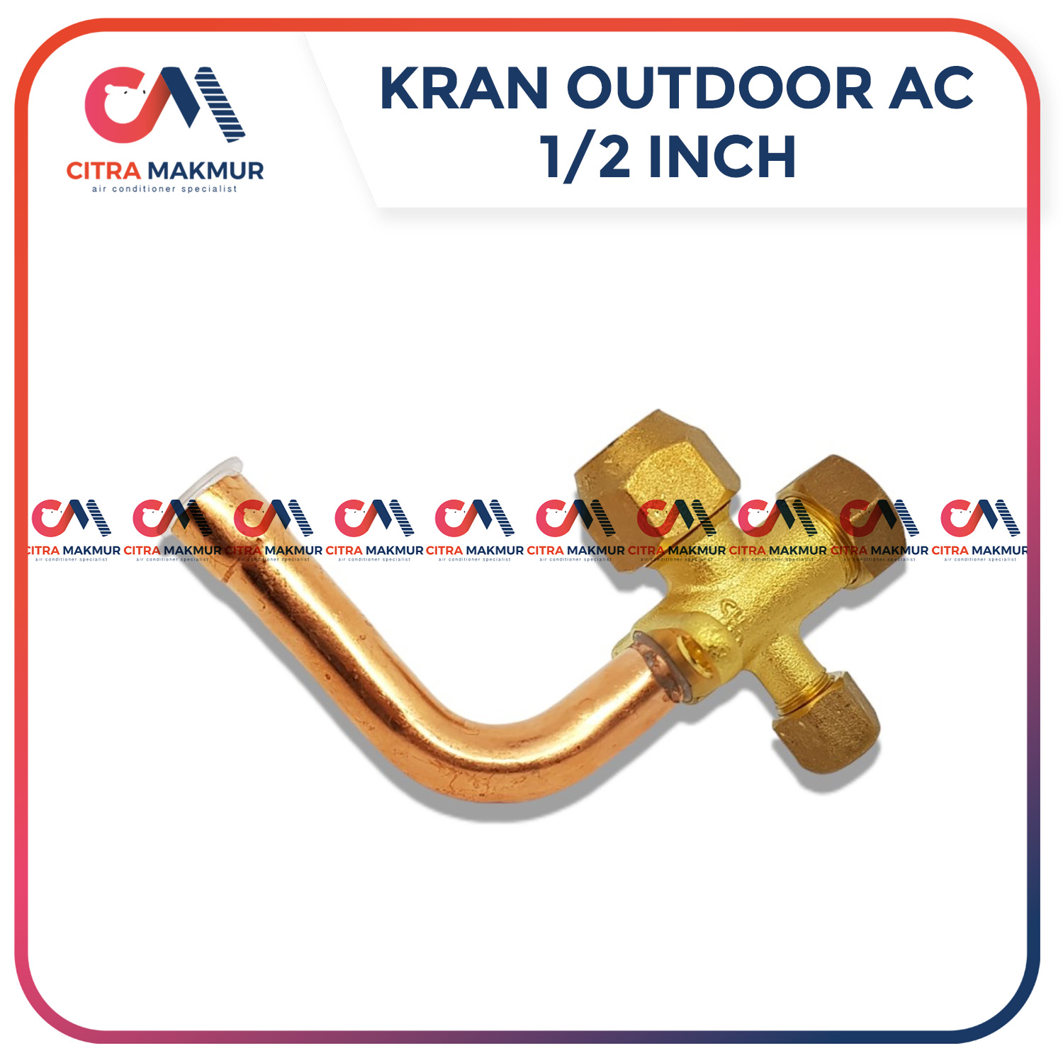 Kran Outdoor 1/2 Inci 1,5 sampai 2 Pk Air Conditioner AC Pipa merk ...