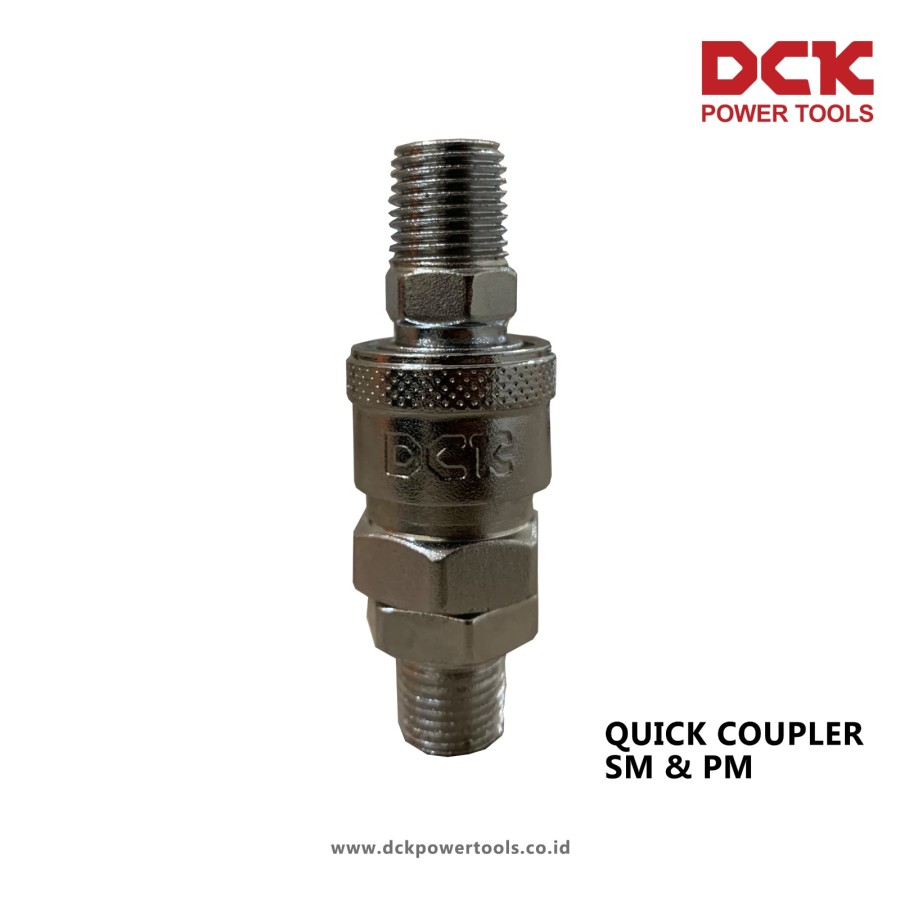 Quick Coupler DCK Connector / Sambungan Selang Kompresor Angin - 1SET ...