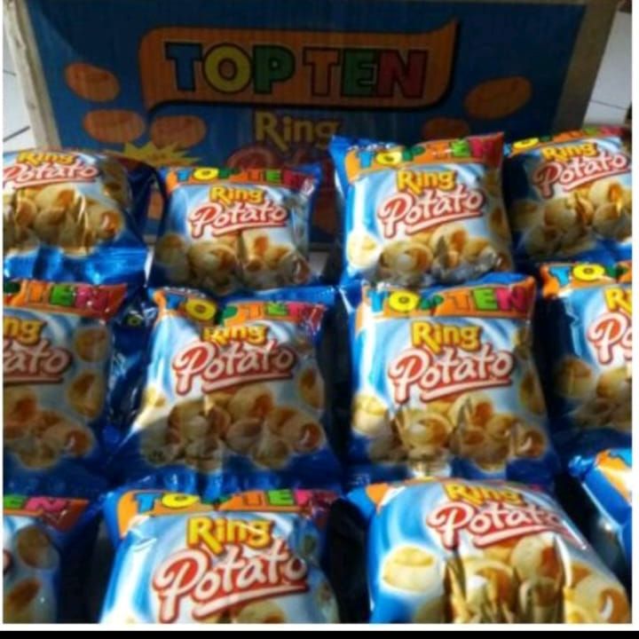 SNACK CIKI TOPTEN RING POTATO CHIKI BERHADIAH | Lazada Indonesia