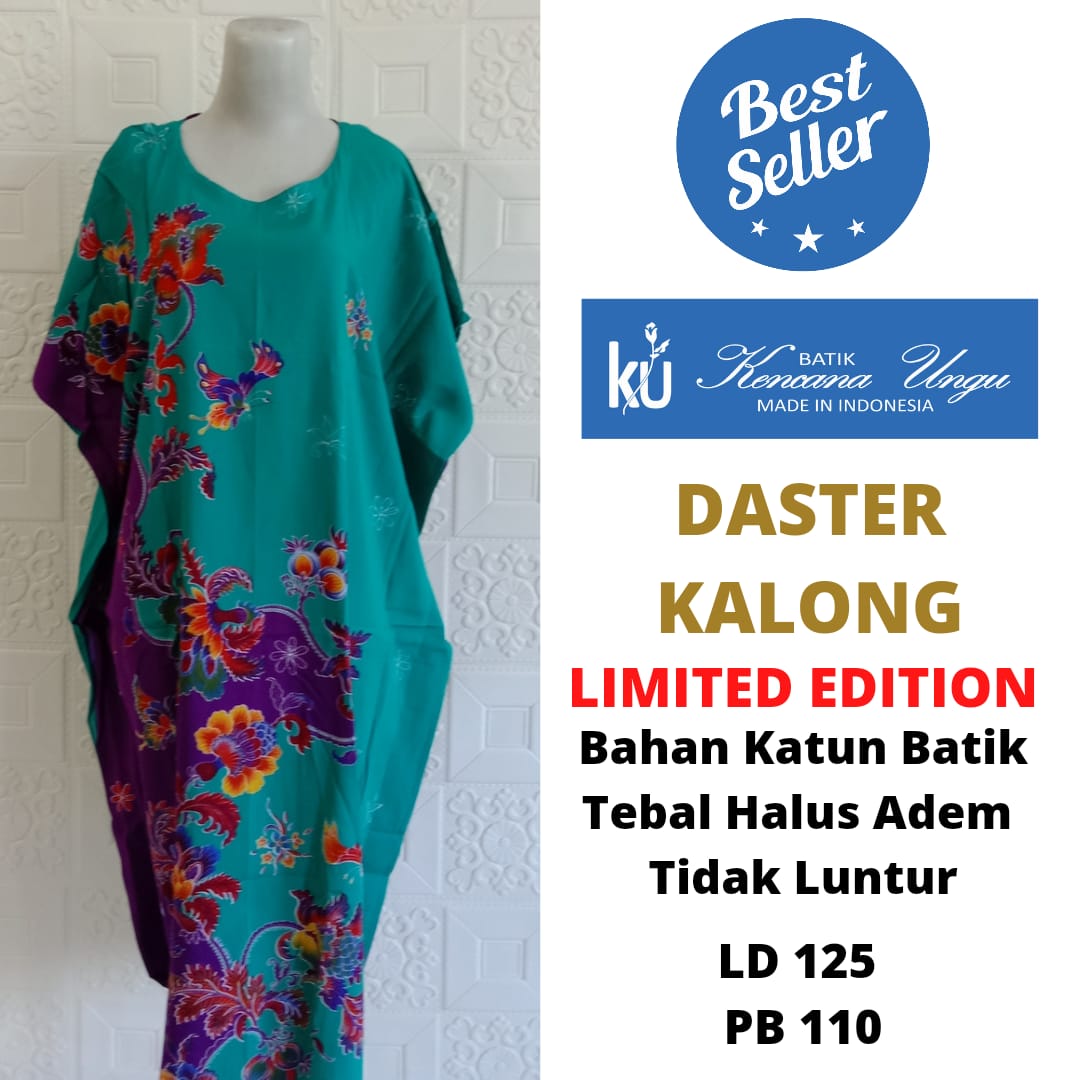 DASTER KENCANA UNGU LABEL BIRU MODEL KALONG | Lazada Indonesia