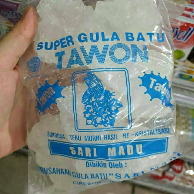 Gula Batu Tawon Kristal Putih 500Gr | Gula Batu Kristal Super 500Gr ...