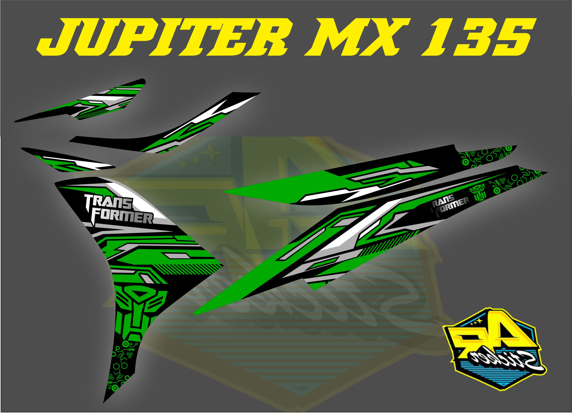 Striping Jupiter Mx 135 Striping Mx New Sticker Jupiter Mx Stripping ...