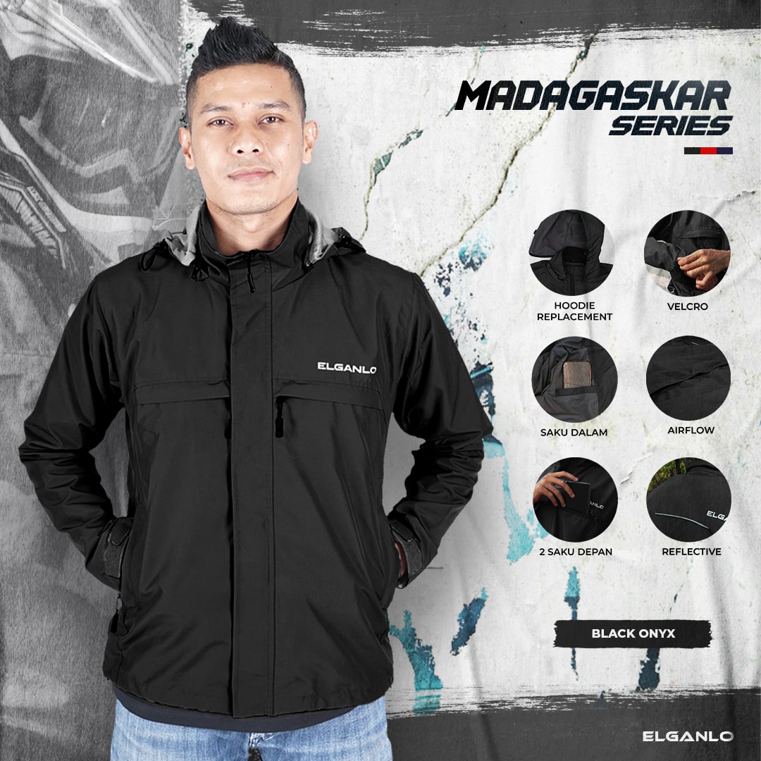 Harga Jacket Motor Cowok Vintage Dewasa Jacket Saku Dalam dan Reflektif ...