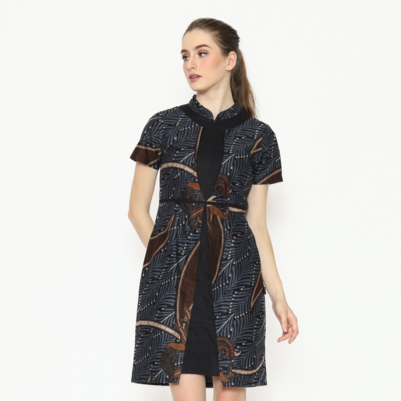 Hadinata Batik Dress Dahayu Damar | Lazada Indonesia