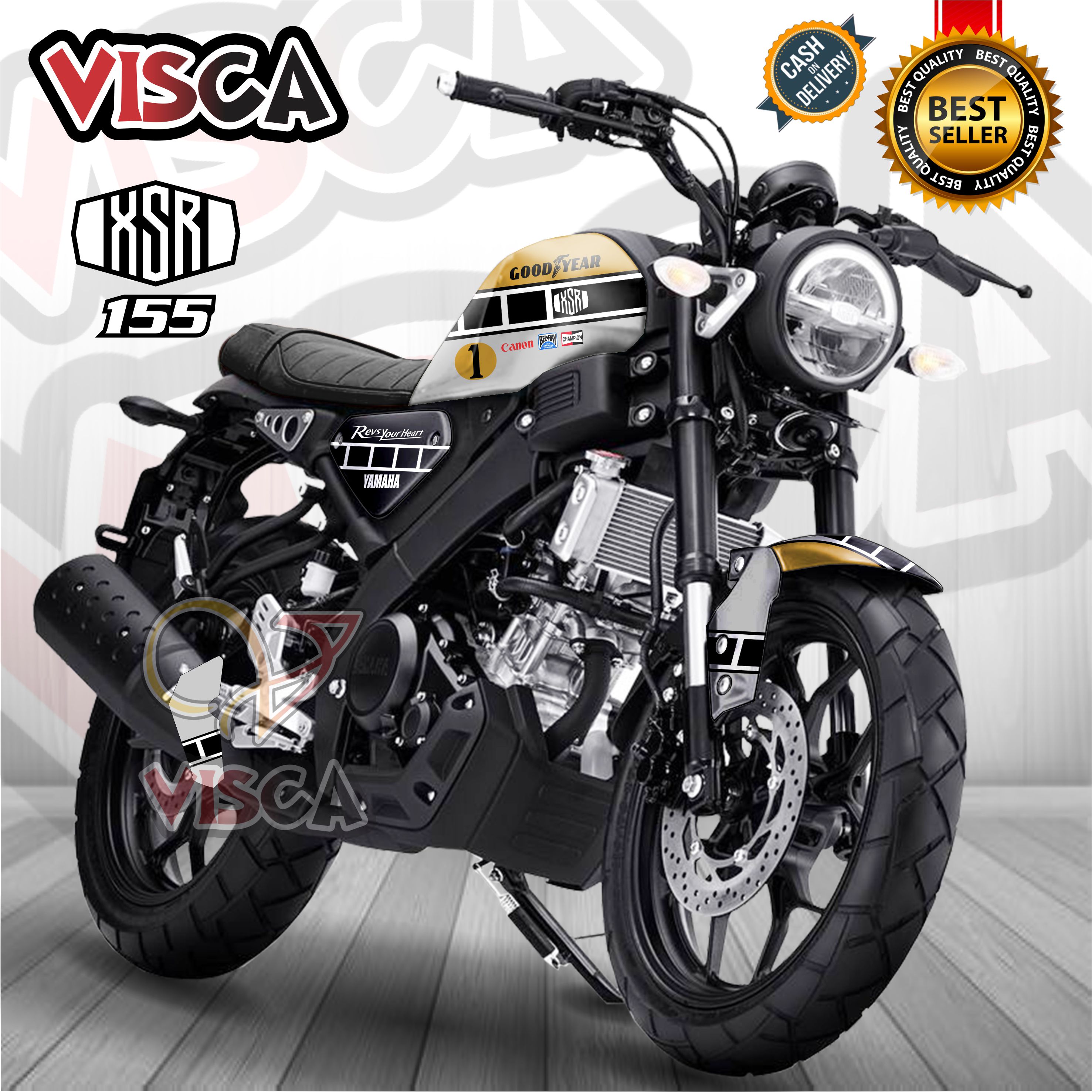 Stiker Xsr Decal Xsr 155 full body Striping Xsr 155 SPEEDBLOCK | Lazada ...