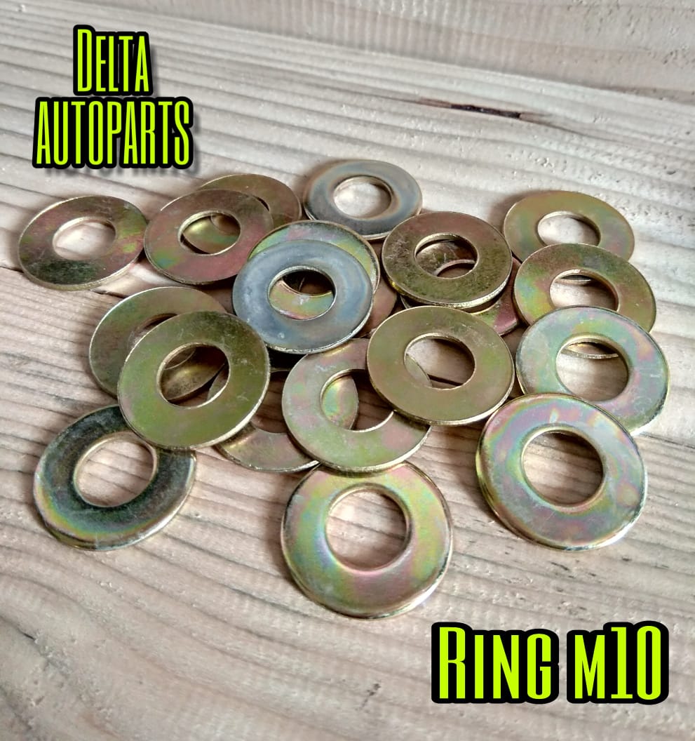 RING PLAT M10 RING PLAT BAUT KUNCI 14 PAKET ISI 100 PCS | Lazada Indonesia