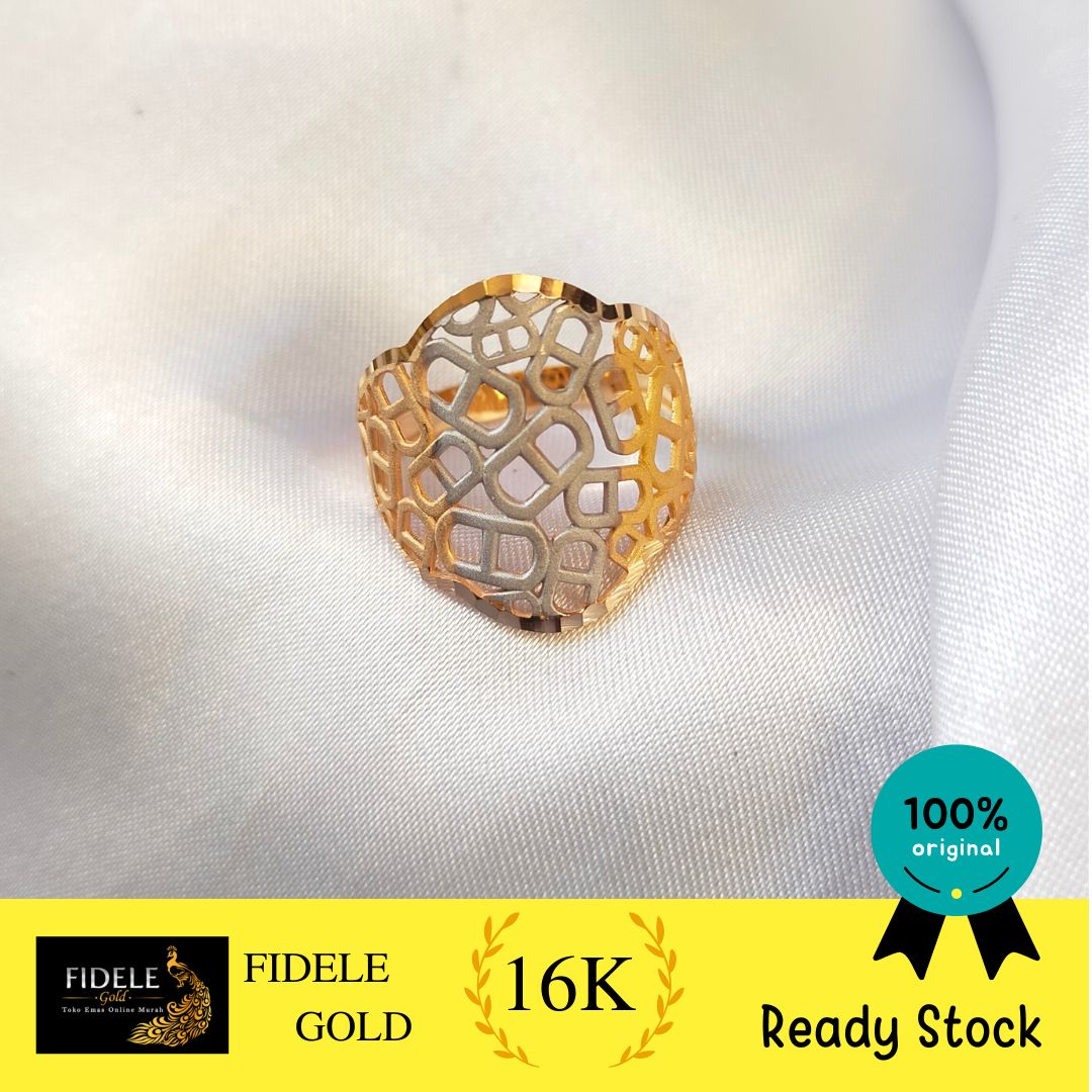 Cincin Kendari Mewah cincin emas tua kadar 700 | Lazada Indonesia