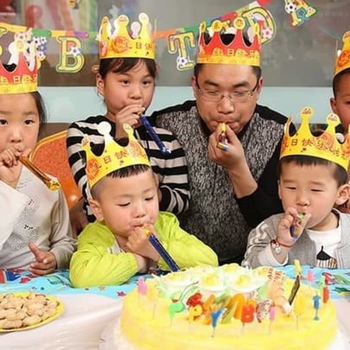 Terompet Ulang Tahun Mini PAKET ISI 10 Terompet Tiup Lidah Pesta Ukuran ...