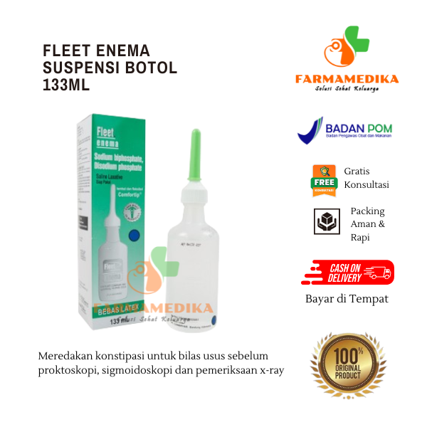 Fleet Enema Suspensi Botol 133ml | Lazada Indonesia