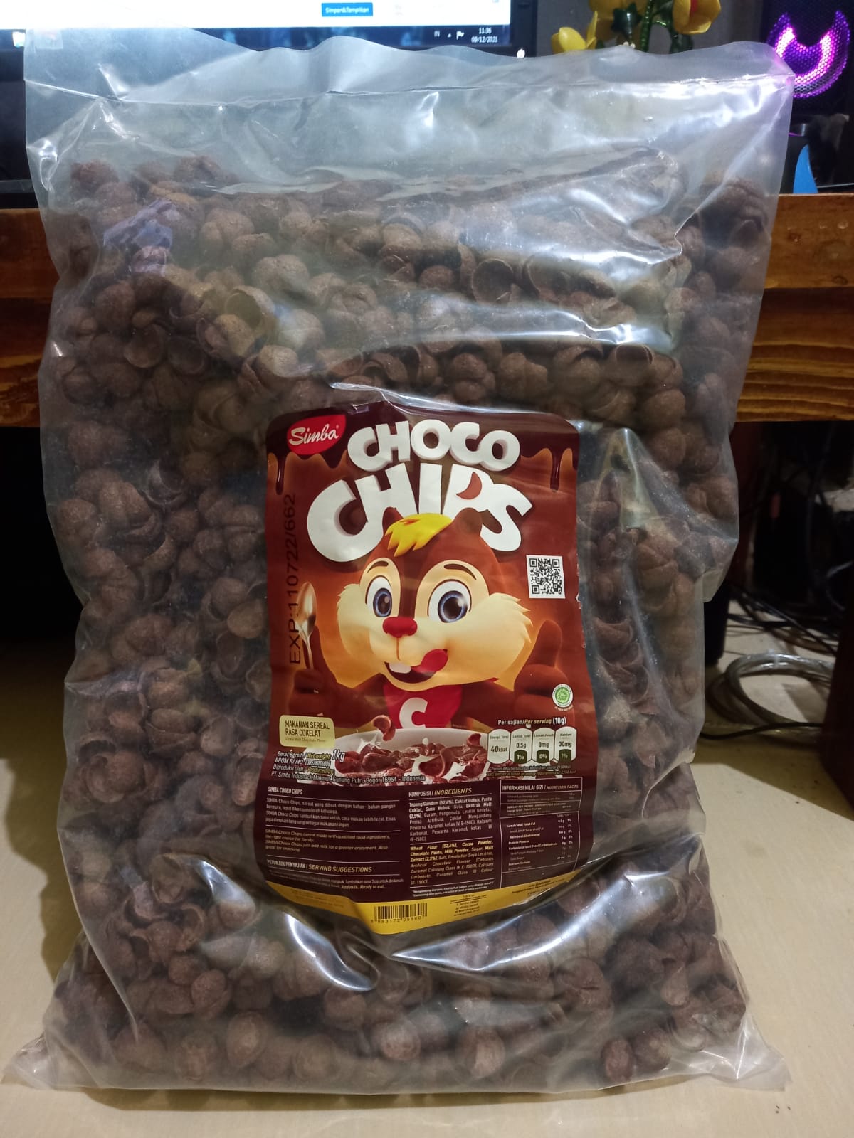COCO CRUNCH SIMBA - KOKO KRUNCH SIMBA - CHOCO CHIP - SEREAL SIMBA 1 KG ...