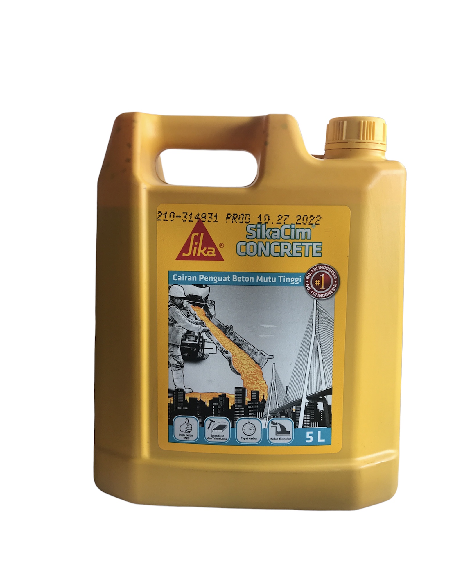 SikaCim Concrete Additive 5 ltr - Obat Cor Semen Pengeras Beton ...