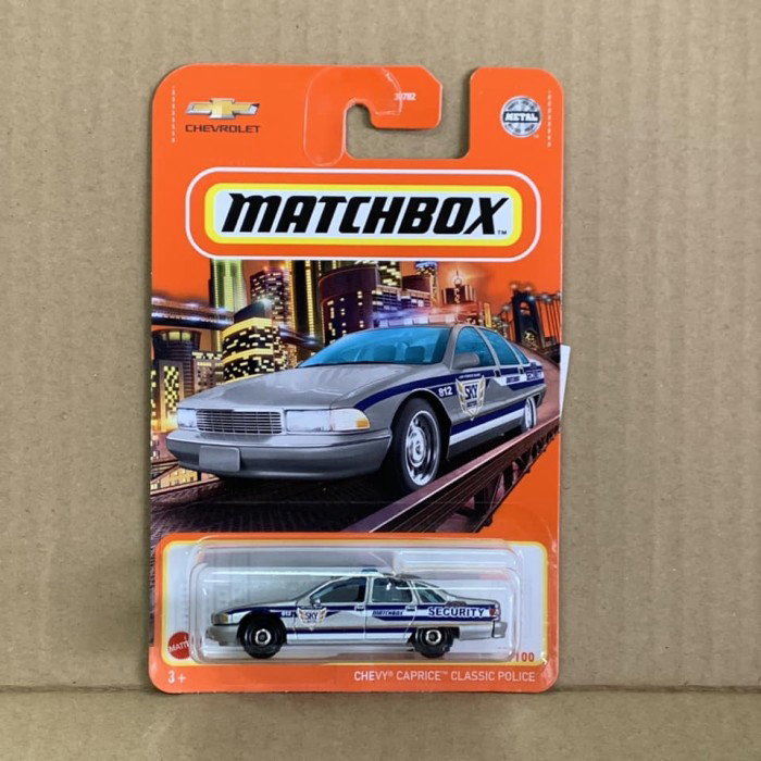 Matchbox Chevy Caprice Classic Police - Lot D 2022 | Lazada Indonesia