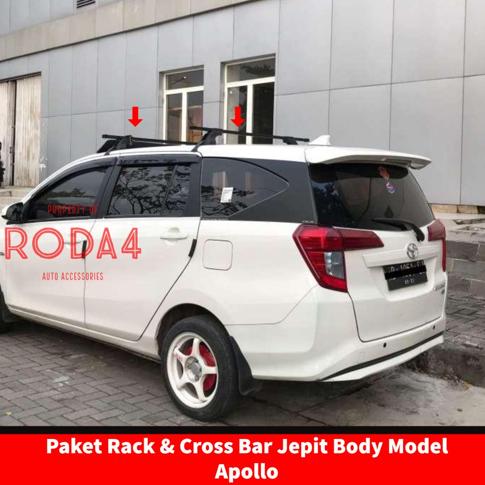 Cross Bar Roof Rack Mobil CALYA SIGRA 2016 2017 2019 2020 2021 2022 ...