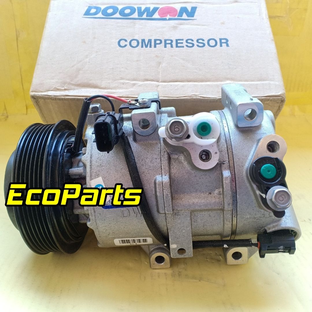 Kompresor Compressor AC Hyundai Tucson KIA Sportage Merk DOOWON ASLI ...