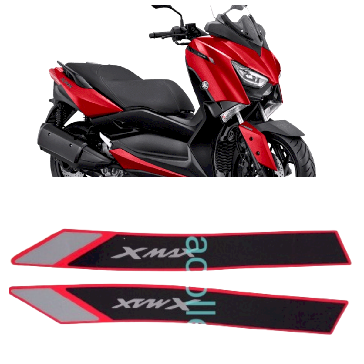 Sticker Striping Motor Yamaha Xmax 2022 2023 merah | Lazada Indonesia
