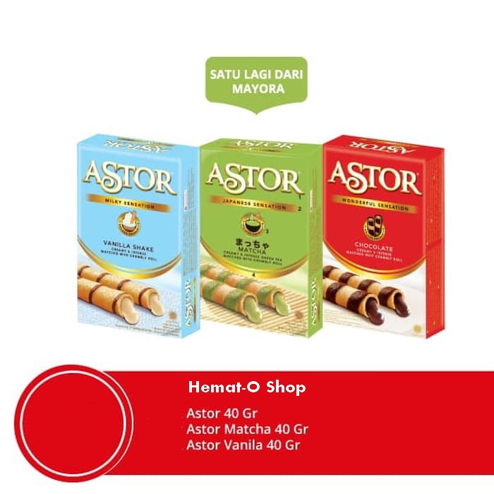 ASTOR Mini Best Selling 40gr ( 3 varian rasa ) ORIGINAL Bpom Halal ...