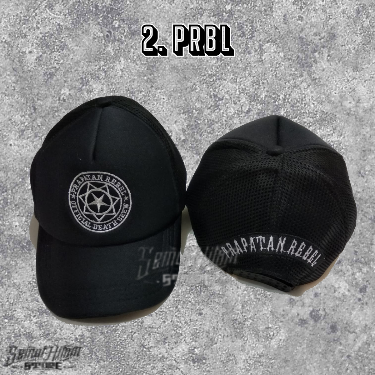 Prapatan Rebel Topi Band Musik Metal Punk Hardcore PRBL 2 | Lazada ...