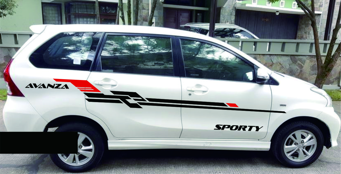 Stiker Cutting Mobil Avanza Lis Xenia Variasi Ertiga Body Samping ...