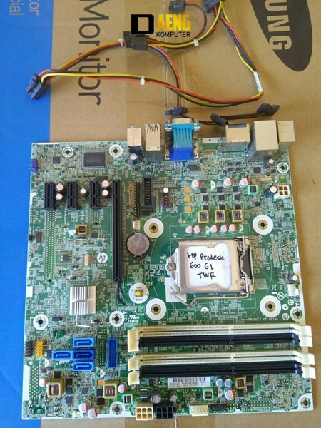 Motherboard Mainboard Mobo PC Built Up Hp Prodesk 600 G1 Tipe TWR ...