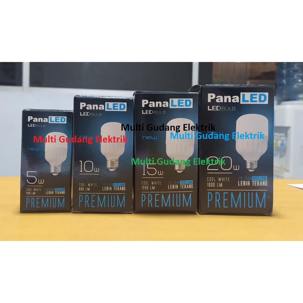 Lampu LED Panaled Premium 5 Watt By luby Bohlam LED Super Murah ...