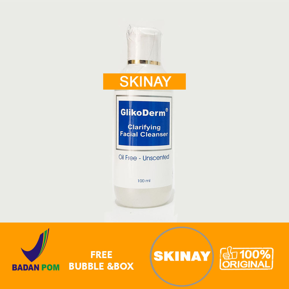 Glikoderm Clarifying Facial Cleanser 100ml Original / Pembersih Wajah ...