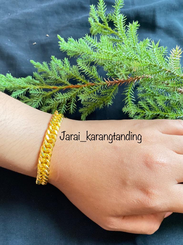 Gelang Lapis Emas Model Rante Mantap Super Cantik | Lazada Indonesia