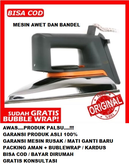 [ MESIN MATI GANTI BARU ] GARANSI mesin ori original asli setrika ...
