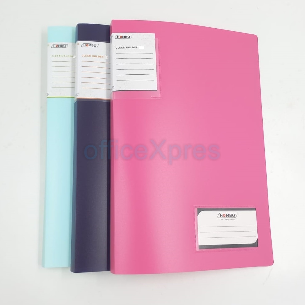 Map Plastik / File Dokumen Keeper / Clear Holder F4 Folio 40 Lembar ...