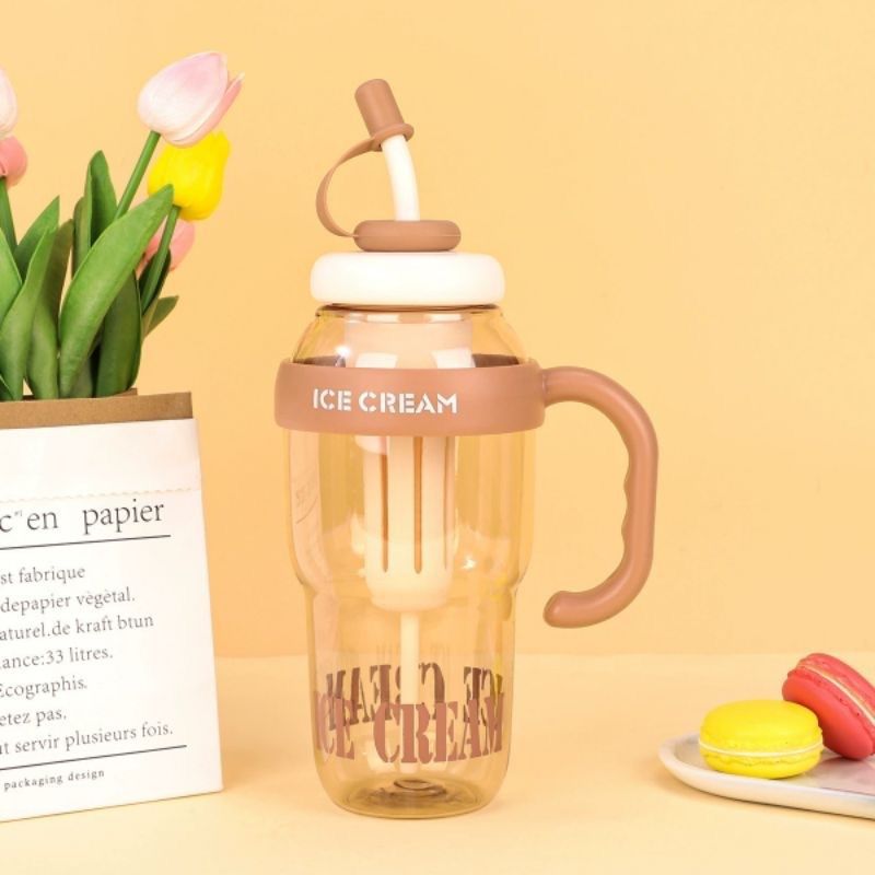 TUMBLER GELAS INFUSED ICE CREAM 1200ml / TUMBLR BOTOL 1200 ML / BOTOL ...