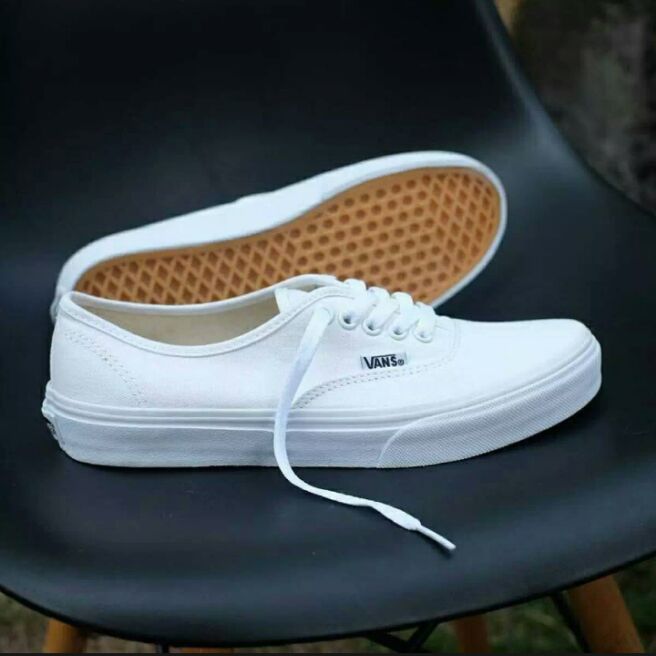 vans premium-putih polos autentic.. | Lazada Indonesia