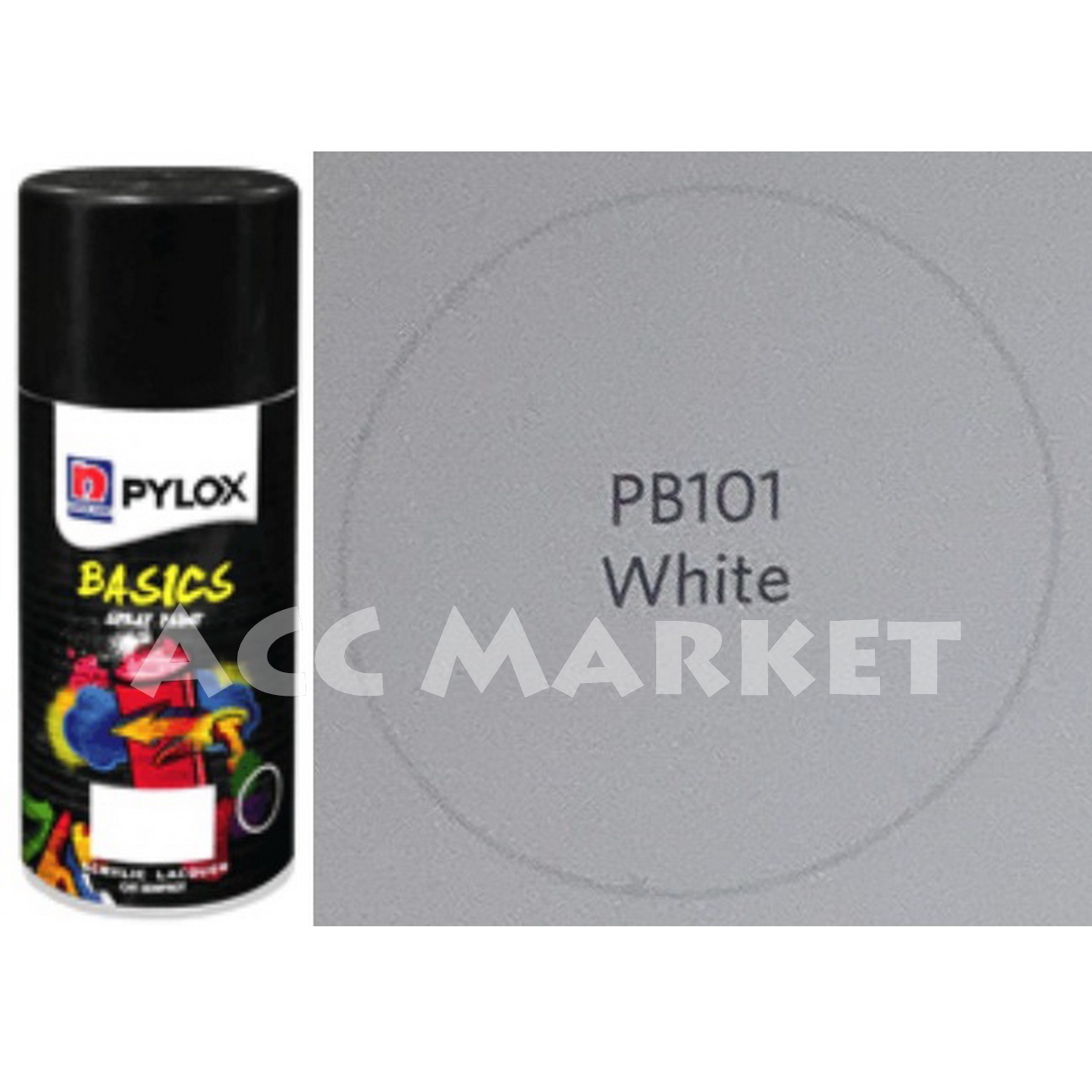 Pylox Basics Pilox Pilok Cat Motor Putih White 101 | Lazada Indonesia