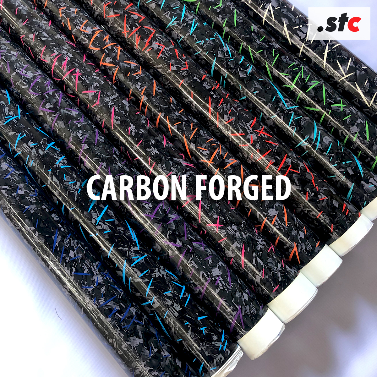 Stiker karbon kevlar Forged Motor Lembaran 100x50cm Glosy karbon forget ...