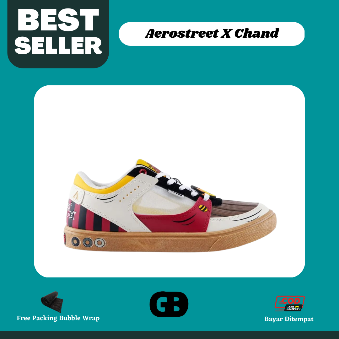 Aerostreet x Nama Kalian Chand - Sepatu Sneakers Casual Pria Wanita ...