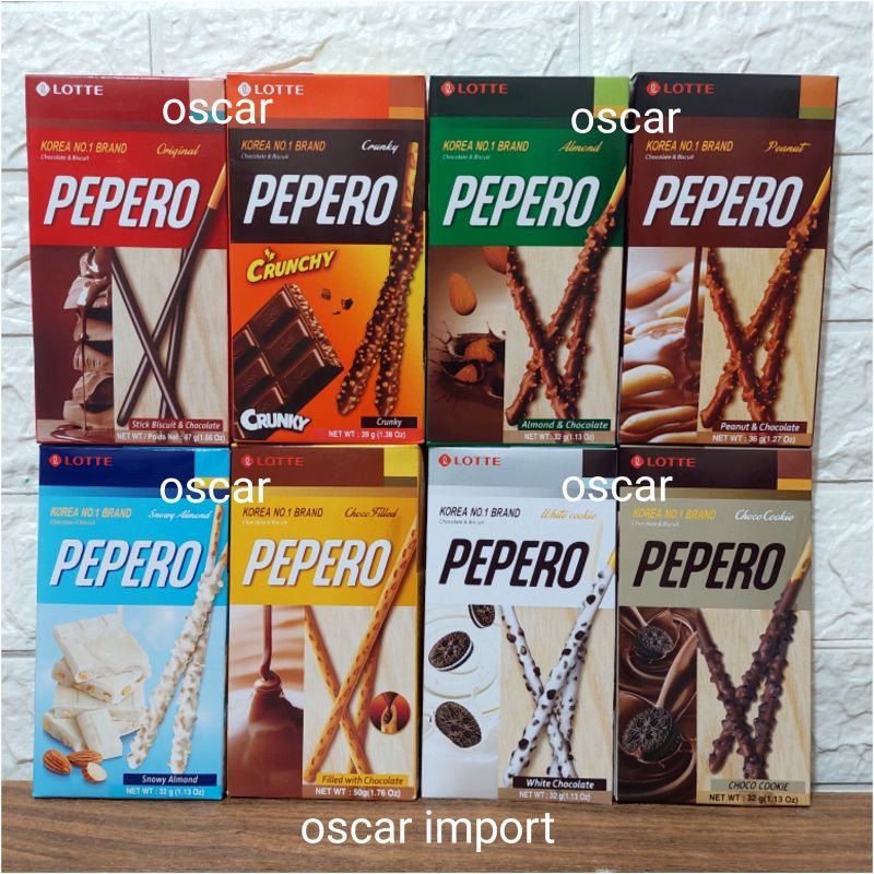 Lotte Pepero Box Biskuit stick coklat korea | Lazada Indonesia