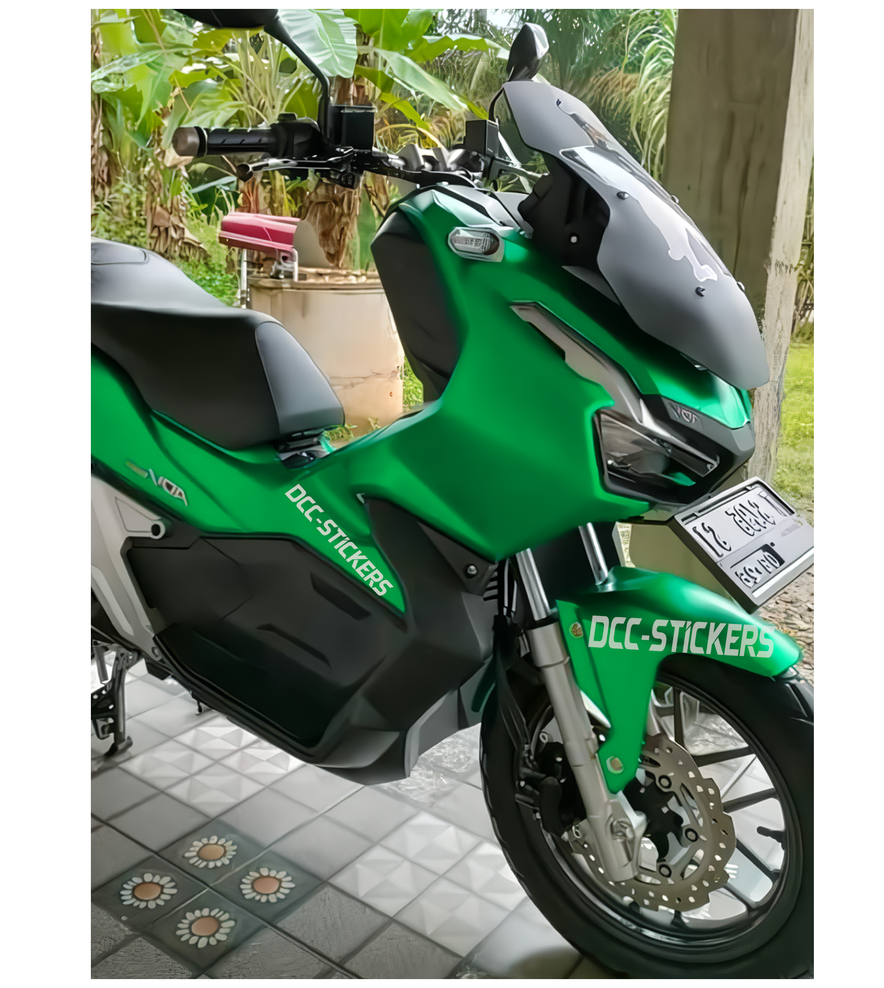 Stiker Skotlet Hijau Satin Metalik Doff Scotlite Green Metallic Doff ...